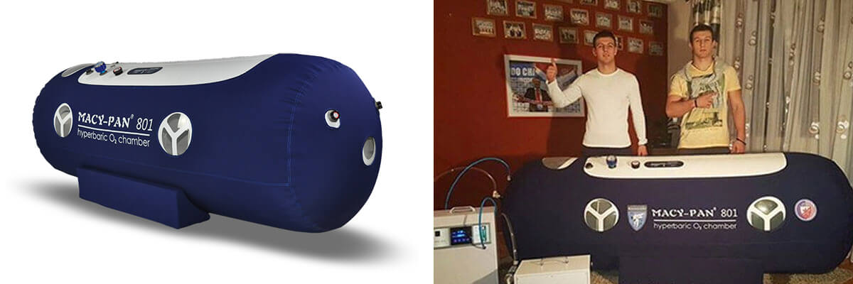 ST801 Lying Type Portable Hyperbaric Oxygen Chamber - MACYPAN