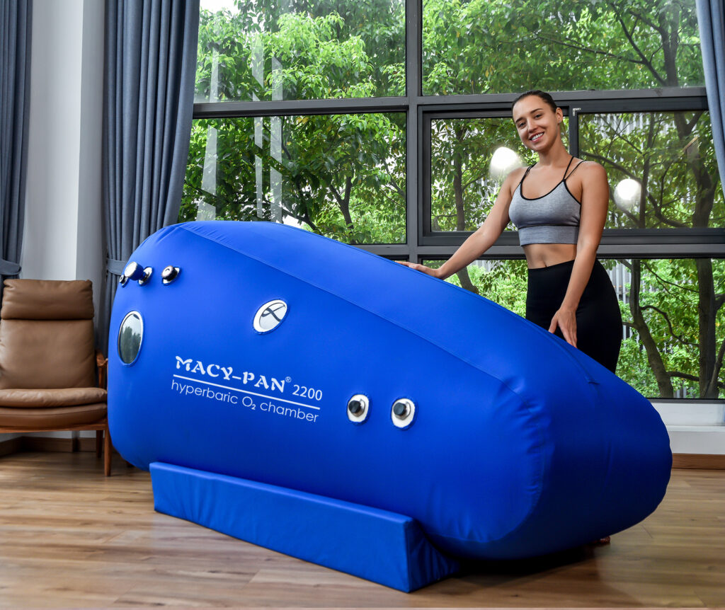 ST2200 Sitting and Lying Type Portable Hyperbaric Oxygen Chamber - MACYPAN